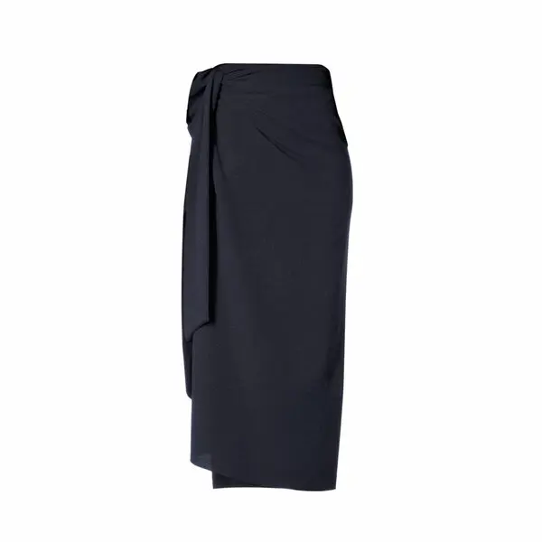 MEEM LABEL Amari Wrap Skirt - Black