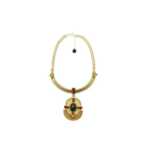 GISSA BICALHO Acrylic Necklace - Yellow