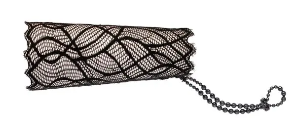 BRACLI Manhattan Glove With Pearls - Black
