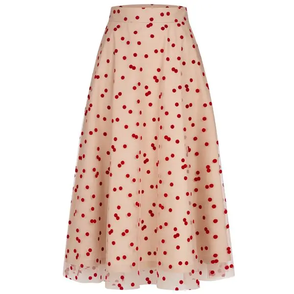 MARIANNA DÉRI Tulle Midi Skirt