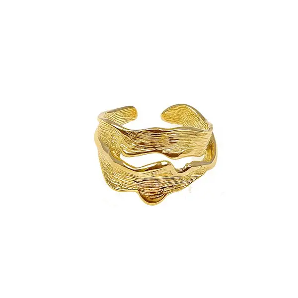 JANUS EDINBURGH Vermeil Union Sterling Silver Ring - Gold