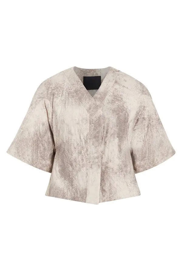 NIRAN Padded Cropped Jacket