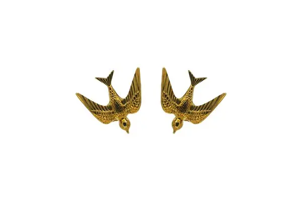 VICKISARGE Mae Clip-on Earrings - Gold