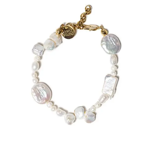 KYBELE STUDIO Lily Pearl Bracelet - White