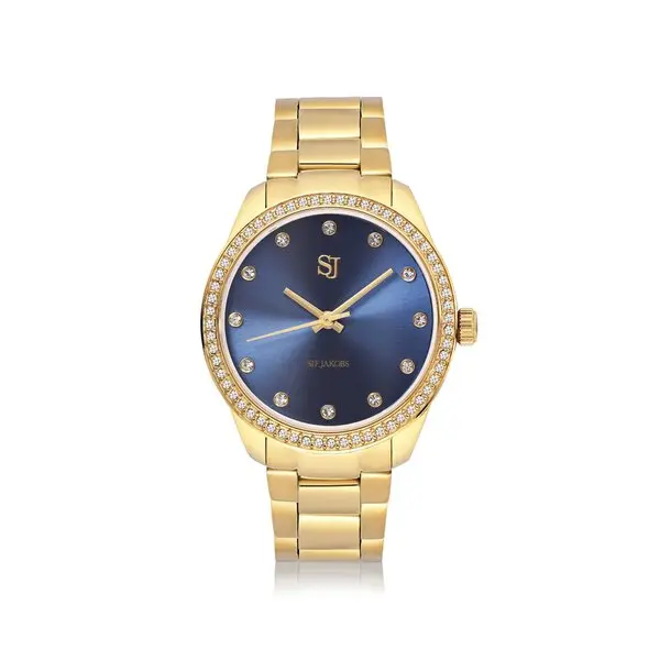 SIF JAKOBS JEWELLERY Watch Valeria Gold, Blue - Blue/gold