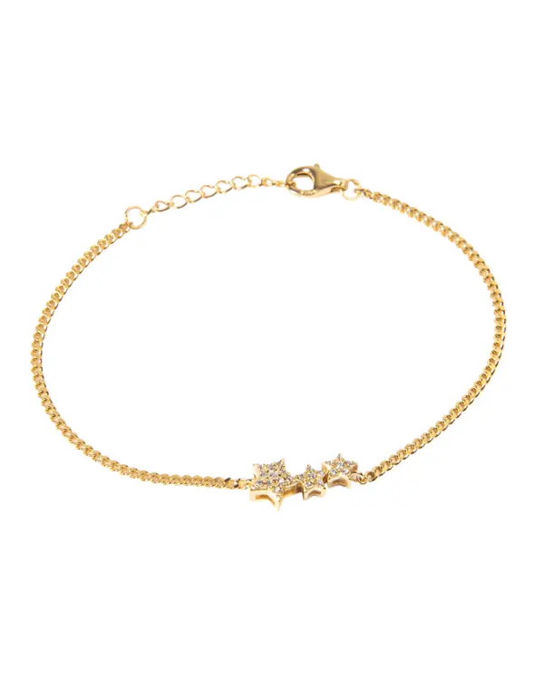 BELINDA JEWELZ Skye Celestial Charm Bracelet - Gold
