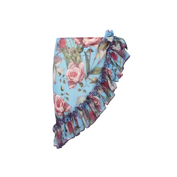 NUR KARAATA Lily Blu Pareo - Blue