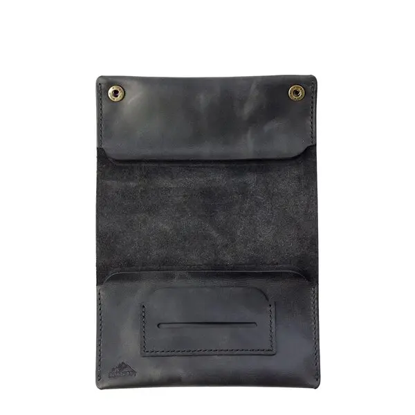 ROARCRAFT Leather Tobacco Pouch - Grey