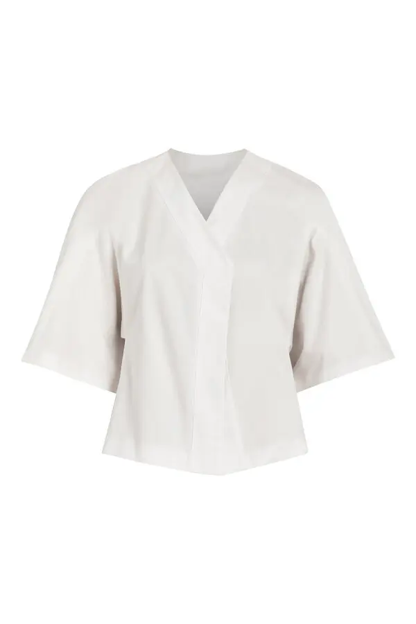 NIRAN Twill Cropped Jacket