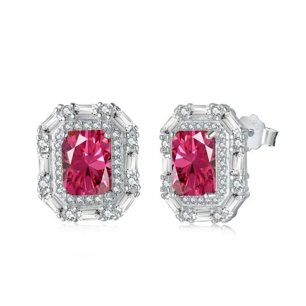 VIVIANA HALIL Laurent Sterling Earrings - Silver