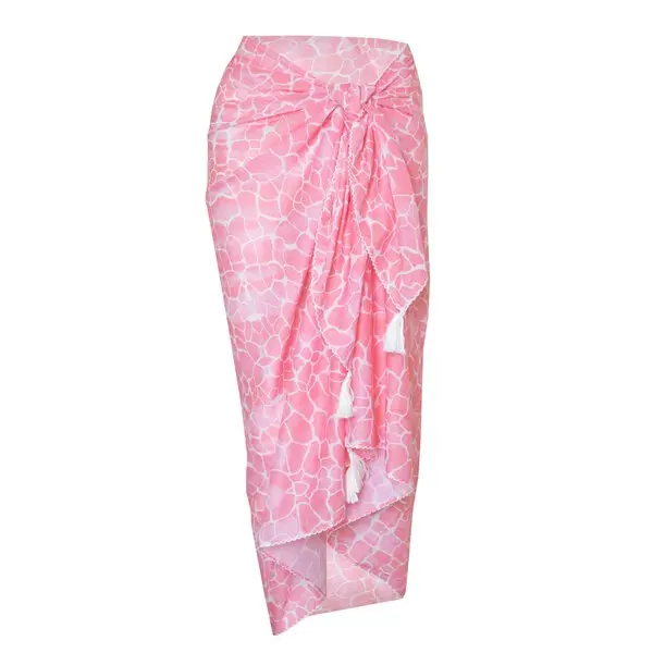 SOPHIA ALEXIA Candy Pebbles Cotton Sarong - Pink