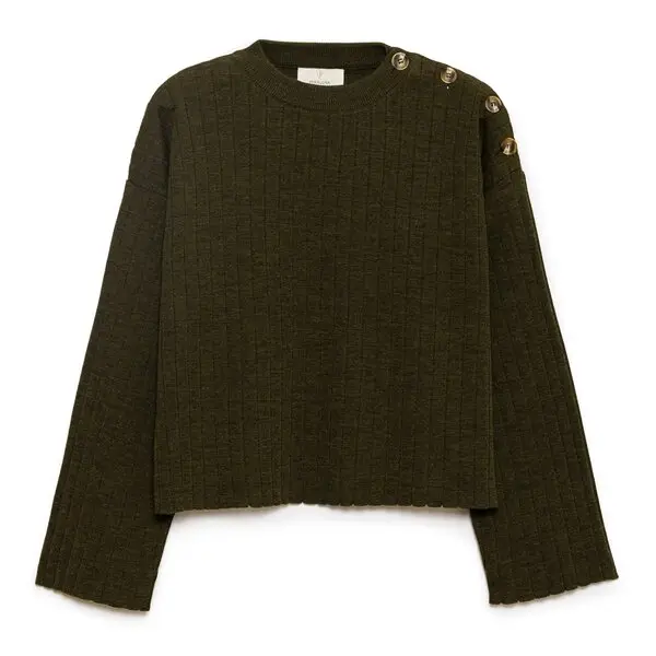 PERALUNA Molly Rib-knit Jumper
