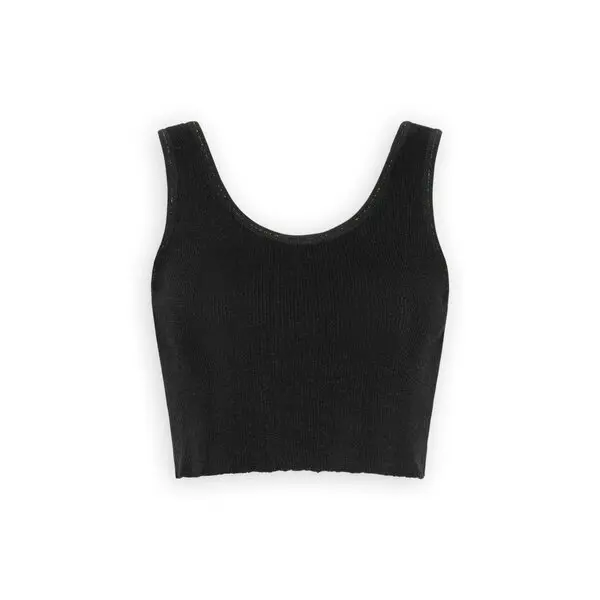 PEPPER VALLY Eco Rib Crop Top