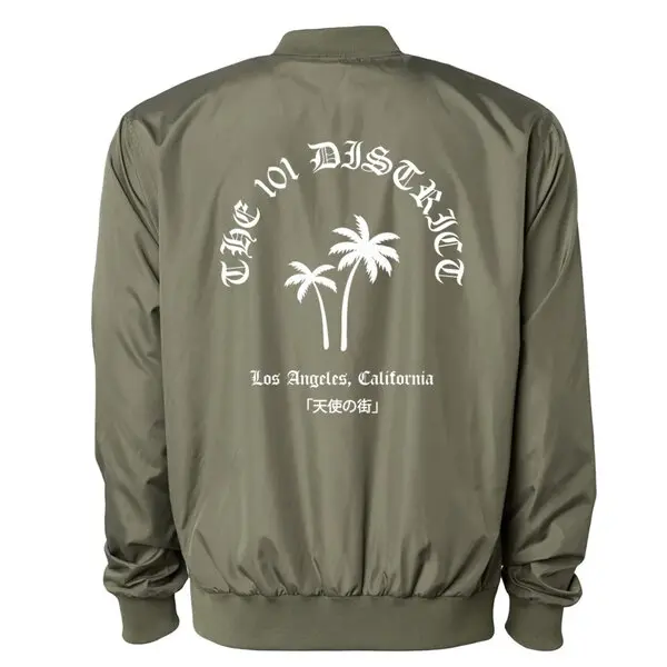 BLACK CAKE Los Angeles District Windbreaker
