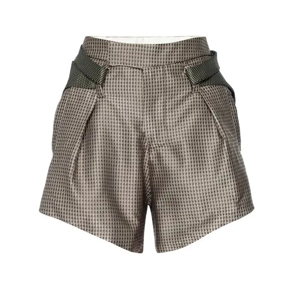 LAHIVE Ariana Taffeta Shorts