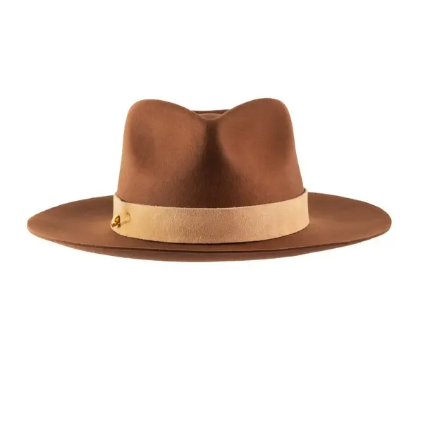 SHADED THE LABEL Hendra Wool Fedora Hat - Brown