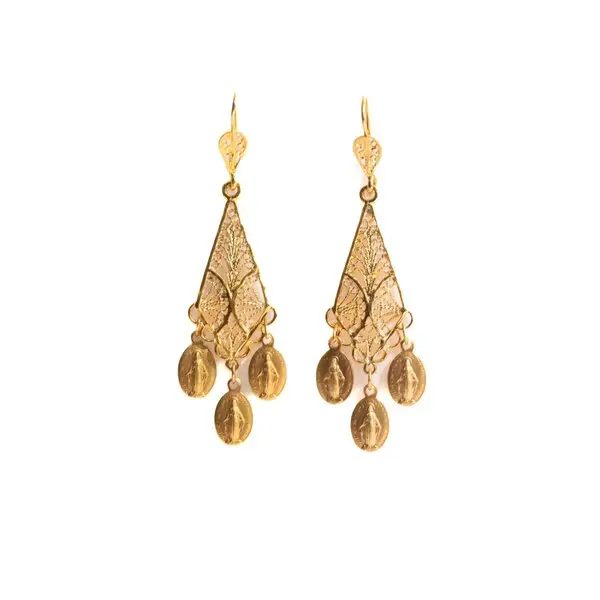 GOOD TIDINGS STYLE Alchemy Chandelier Earrings - Gold