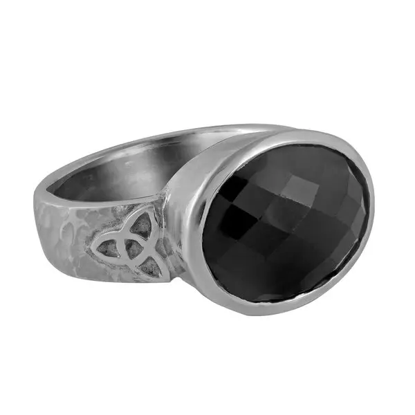 EMMA CHAPMAN JEWELS Babylon Ring - Black