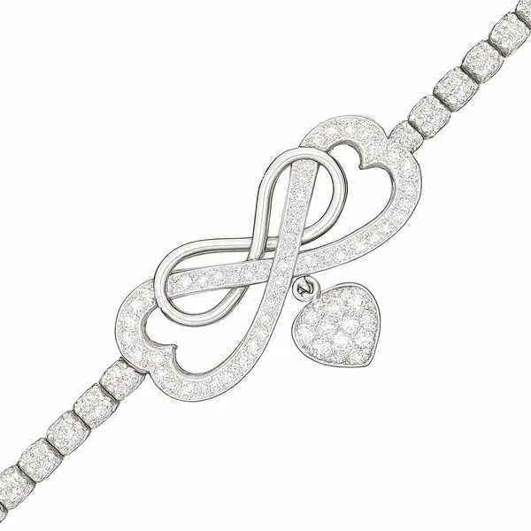 MAISON DE GALA Infinity Amour Bracelet - Silver