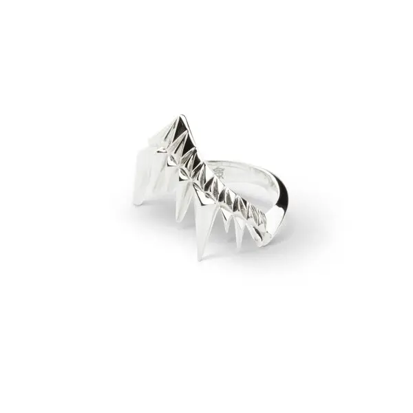 KASUN LONDON Shark Bay Ring - Silver