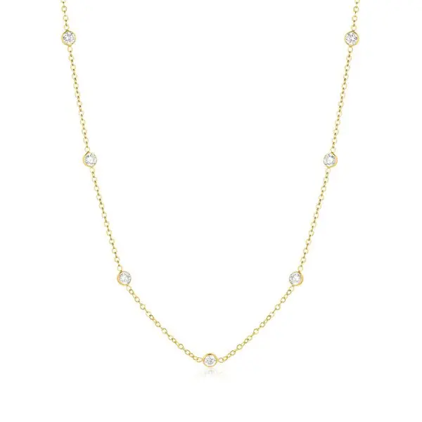 SET & STONES Faye Chain Necklace - Gold