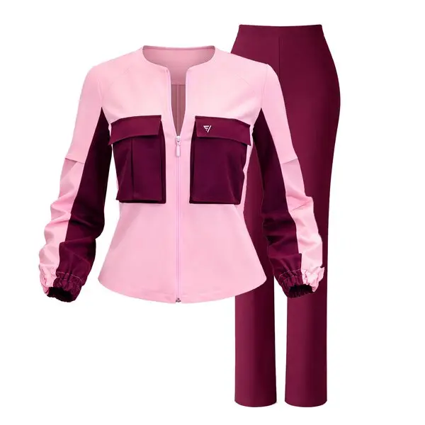 FREAK VAULT Coordinated Jacket And Skirt Set - Pink