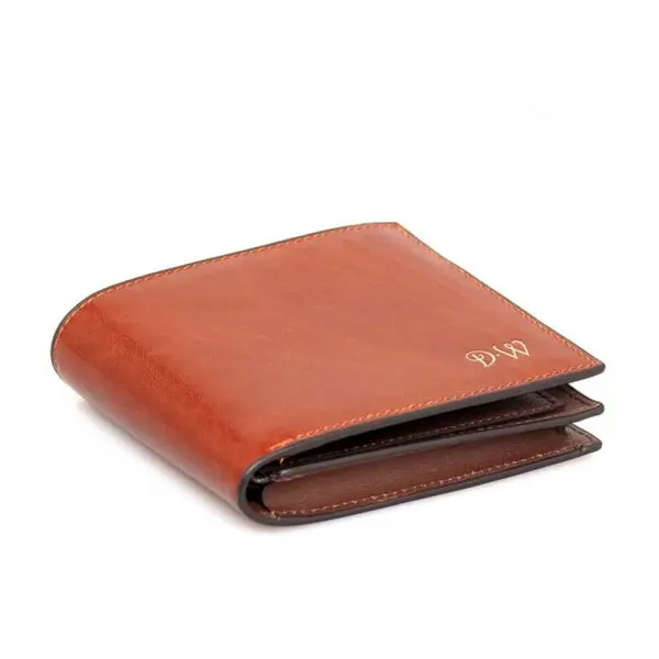 DAVID WEJ Billfold Wallet - Brown
