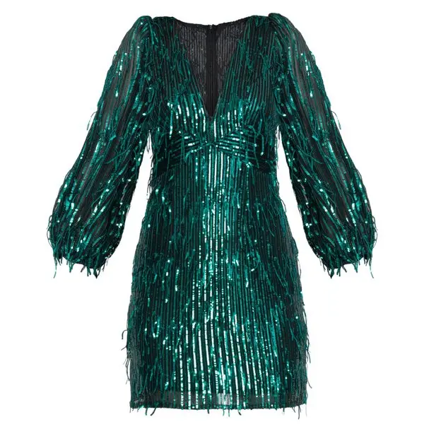 ANGELIKA JOZEFCZYK Sequin Mini Dress
