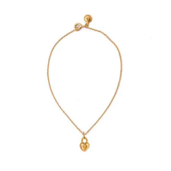 DE ROMS Amor Vita Heart Bracelet - Gold