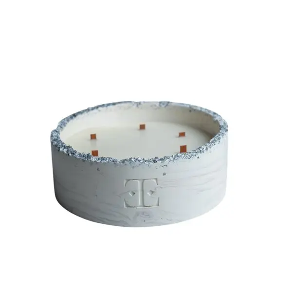 Esti Living Luna Collection Muse Candle - Silver