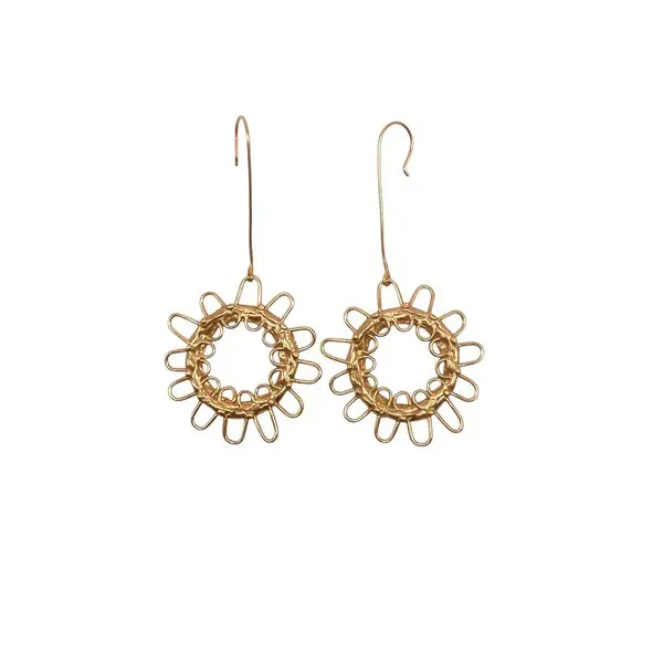 RAXADA Astros Earrings - Gold