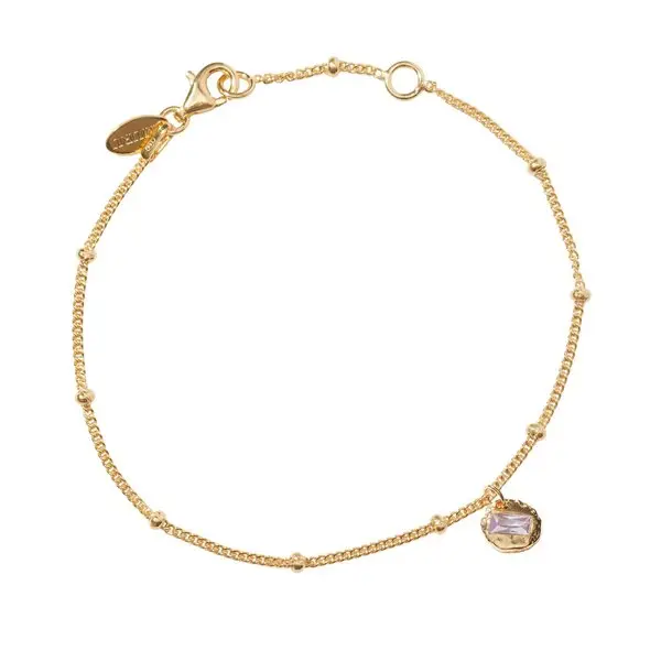 MURU June Birthstone Bracelet - Gold
