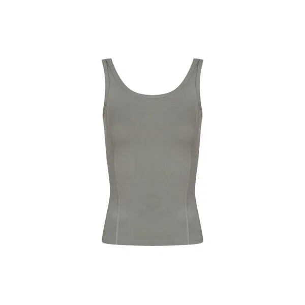 THE KOOZY Jasmin Square Neck Vest - Green