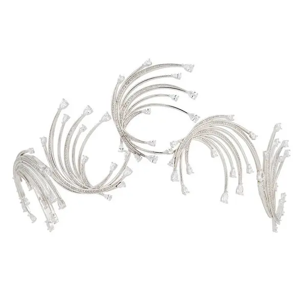STEPHANIE BROWNE AUSTRALIA Harper Headpiece - Silver