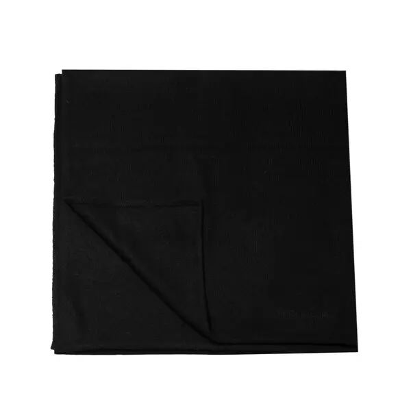 BEL CASHMERE Big Knitted Scarf - Black