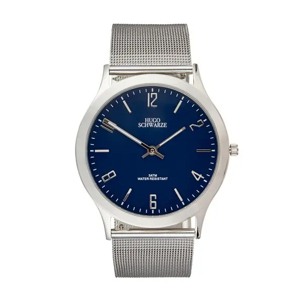 BERMUDA WATCH COMPANY Hugo Schwarze Theodore Interchangeable Watch - Silver