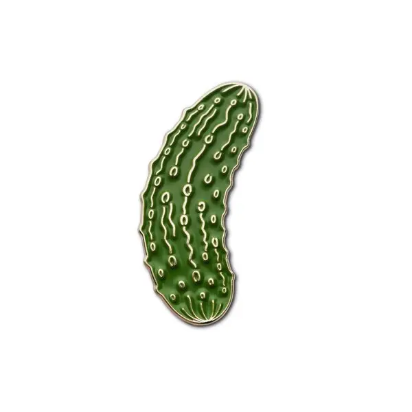 MAKE HEADS TURN Enamel Pin - Green/gold