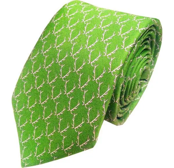 LAZYJACK PRESS Buckwild Neck Tie - Green