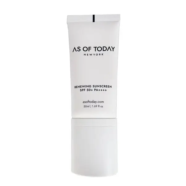 AS OF TODAY Renewing Sunscreen Spf 50 - White