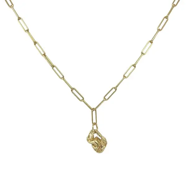 BIO-TRIMMINGS Carrara Vermeil Pendant Necklace - Gold
