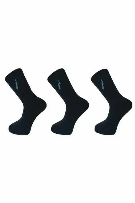 HORTONS ENGLAND Heritage Navy Socks Set - Blue