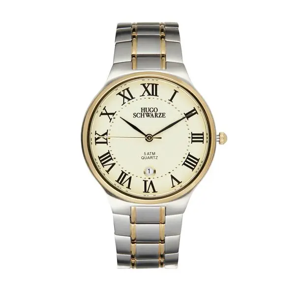 BERMUDA WATCH COMPANY Hugo Schwarze Kahlo Bracelet Watch - Silver