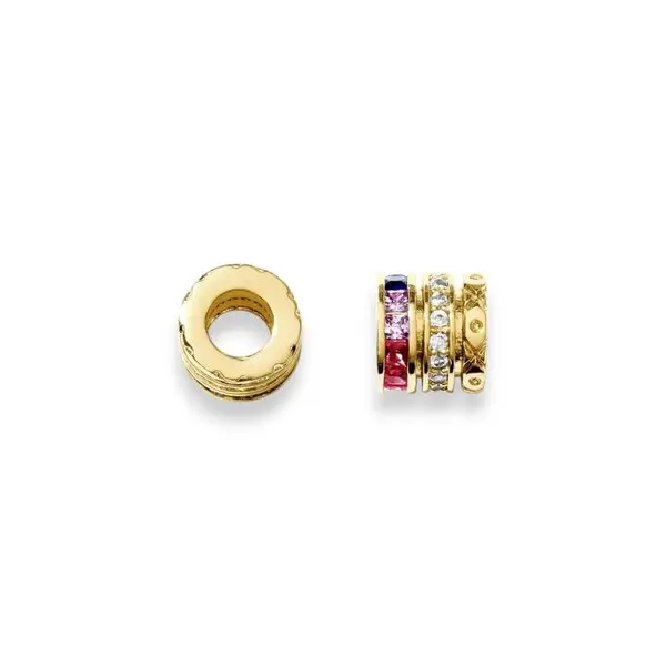 ALEXIE OF ATHENS Aphrodite Charm Spacer Bead - Yellow