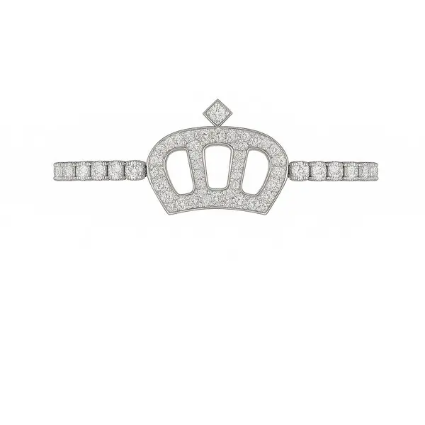 MAISON DE GALA Royale Crown Bracelet - Silver