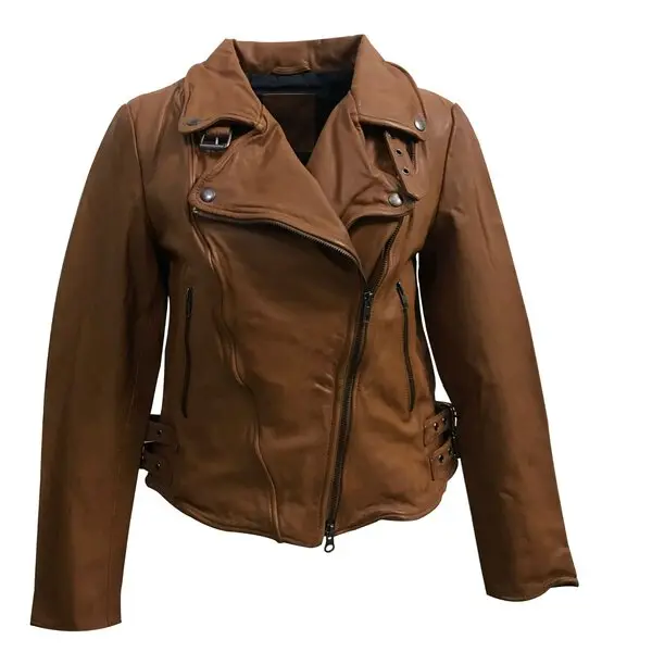 ZASTASTUDIO Rusty Nail Biker Leather Jacket