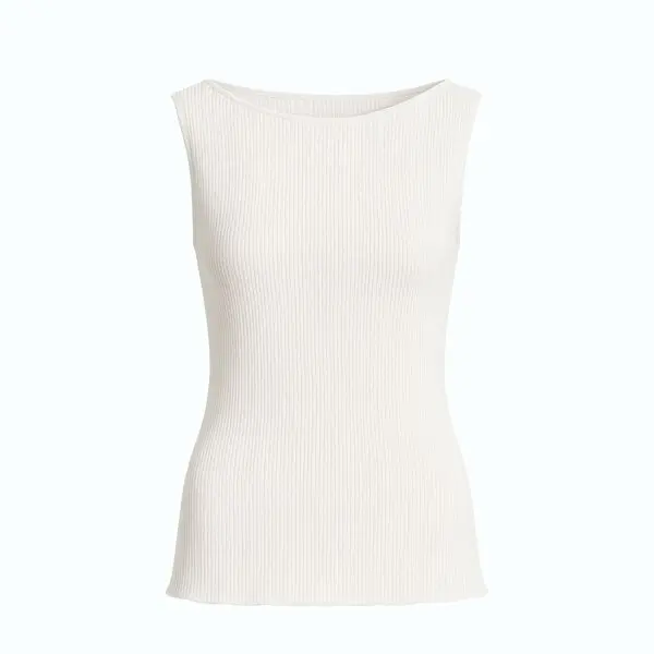 MONLICIA Nila Ribbed Sleeveless Knit Top