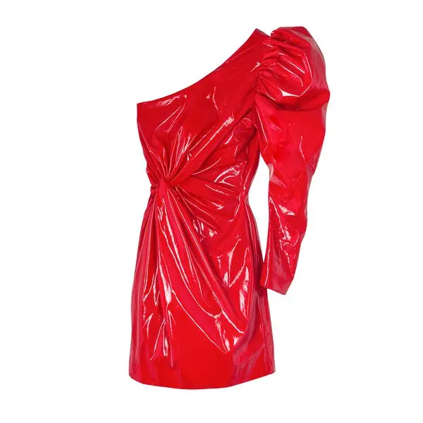 PALOMA LIRA Danger One-shoulder Mini Dress