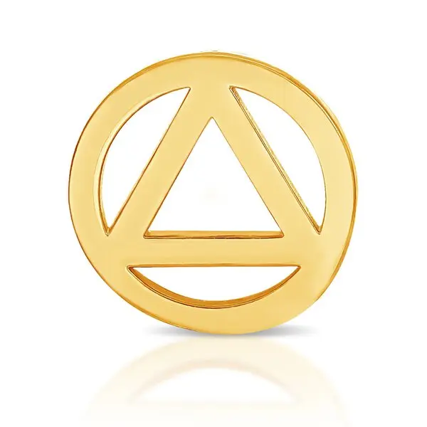 Maya Brenner Designs Charm Stud 14k Yellow Recovery - Gold