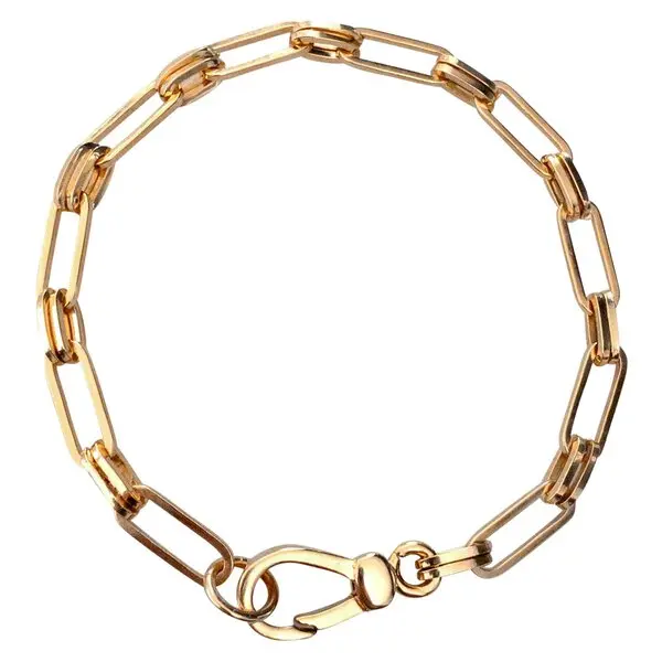 IN CAUDA VENENUM Kali Link Bracelet - Gold