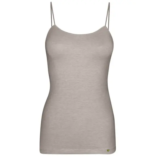 ZD ZERO DEFECTS Afrodita Spaghetti Strap Tank - Beige